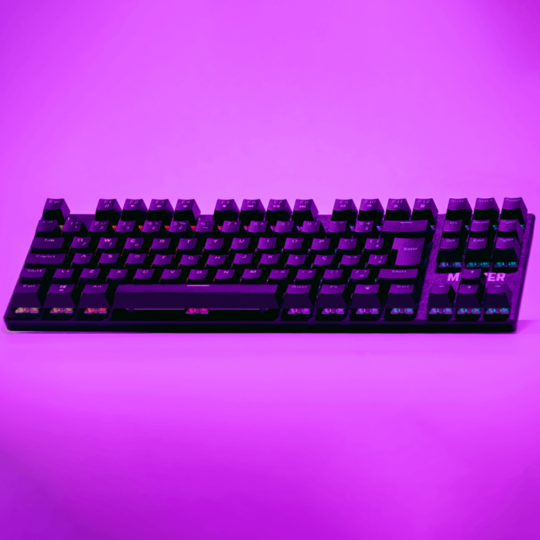 Teclado Mecânico Gamer Mancer Ghoul, RGB, ABNT2 - Mancer