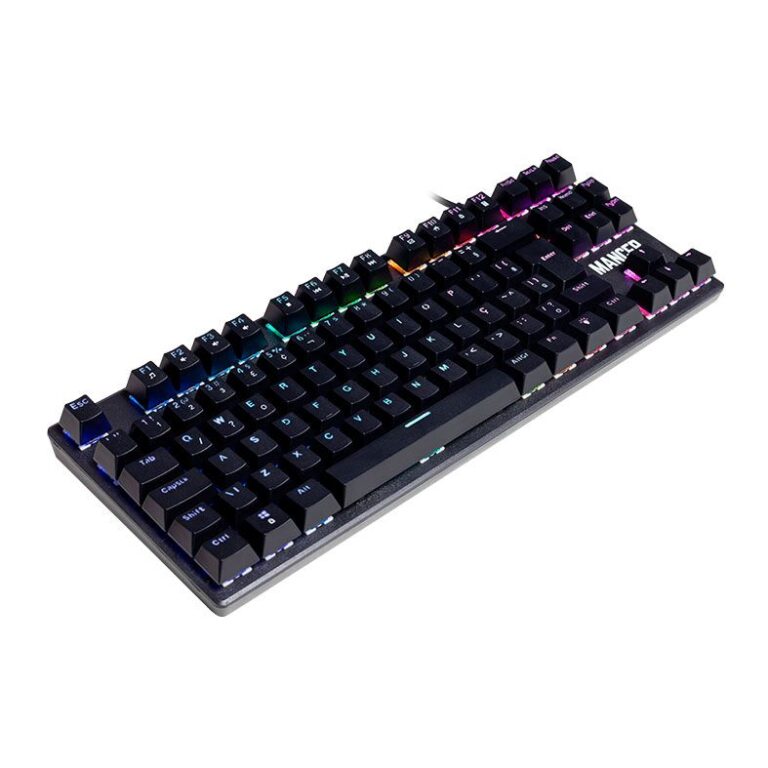 Teclado Mecânico Gamer Mancer Ghoul, RGB, ABNT2 - Mancer