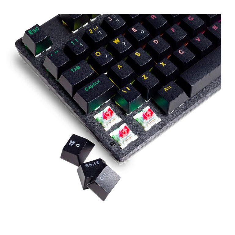 Teclado Mecânico Gamer Mancer Ghoul, RGB, ABNT2 - Mancer