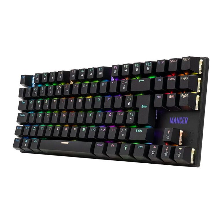 Teclado Mecânico Gamer Mancer Ghoul MK2, RGB, ABNT2 - Mancer
