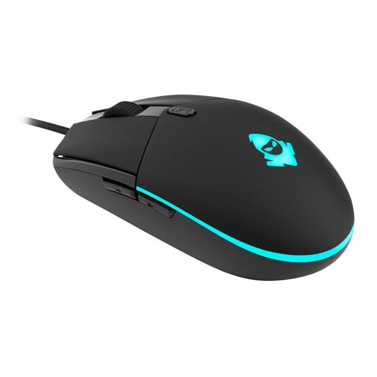 Mouse Gamer Mancer Lead RGB 10000DPI Preto, MCR-LEA-RGB01 - Mancer