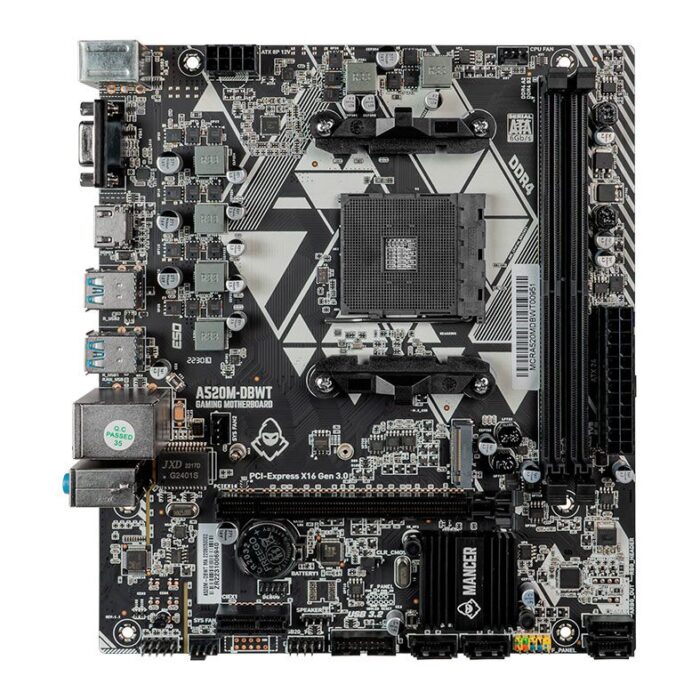 Placa Mae Mancer B450M DA V2, DDR4, Socket AM4, M-ATX, Chipset AMD B450 ...