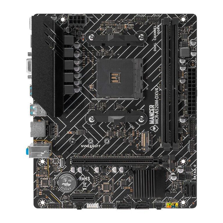Placa Mae Mancer A520M DX, DDR4, Socket AMD AM4, M-ATX, Chipset AMD A520 - Mancer