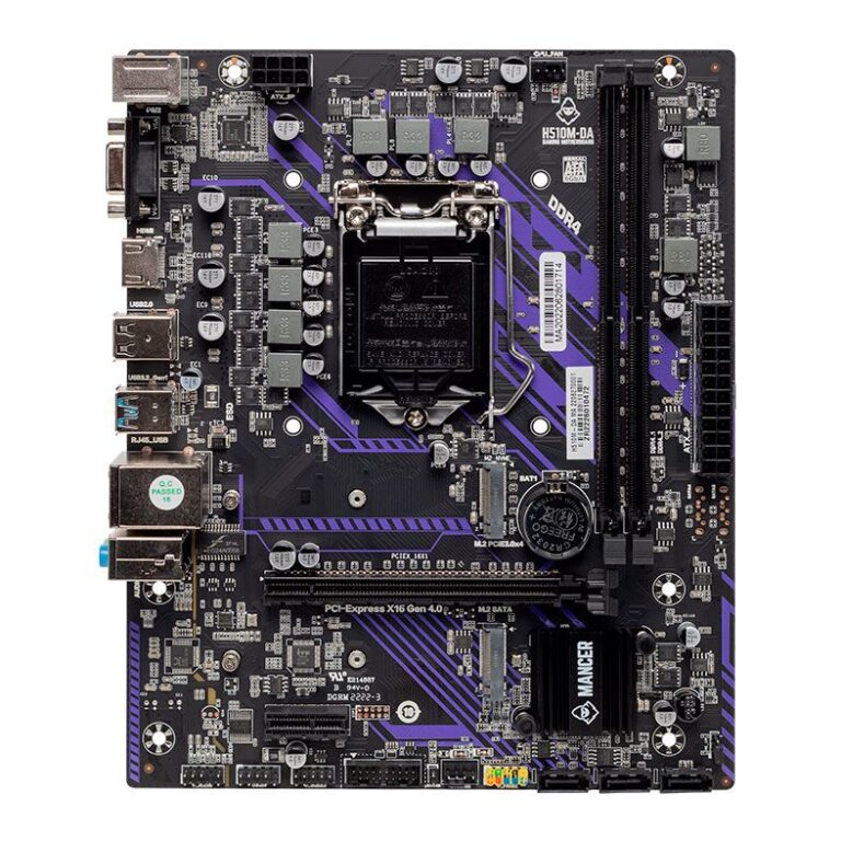 Placa Mae Mancer H510M-DT, DDR4, Socket LGA 1200, M-ATX, Chipset Intel ...
