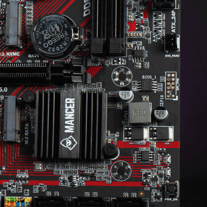 Placa Mae Mancer H610M-DARD, DDR4, Socket LGA1700, M-ATX, Chipset Intel ...