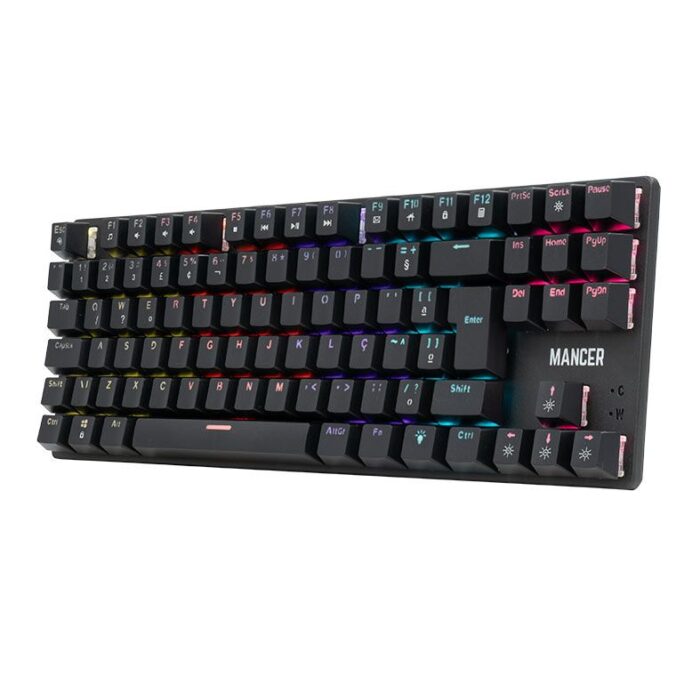 Teclado Mecânico Gamer Mancer Shade MK2, Rainbow - Mancer