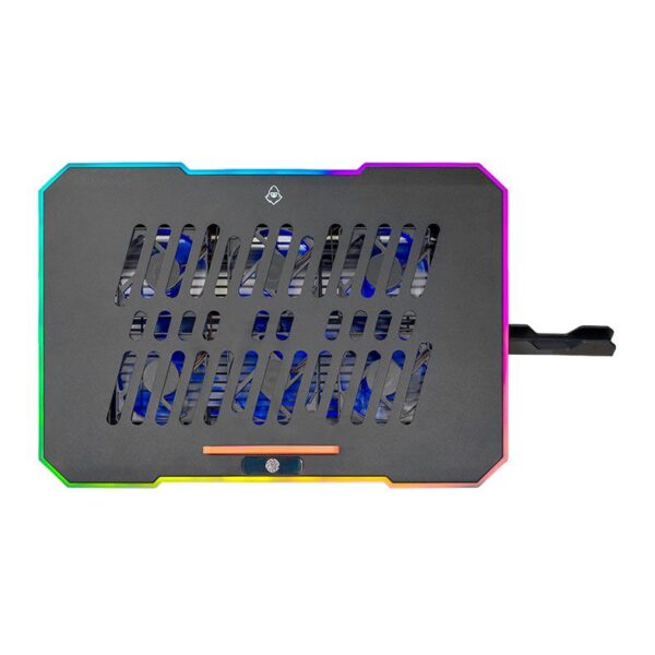 Base Para Notebook Mancer Aloy, RGB, Até 17 Pol, Preto - Mancer