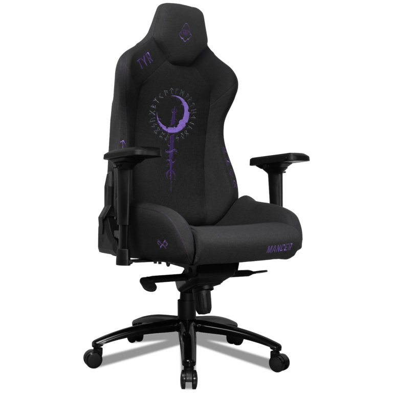 Cadeira Gamer Mancer Tyr Pro Purple Edition, Espuma Moldada, Braco 4D ...