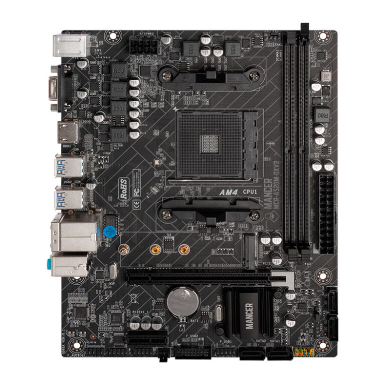 Placa Mae Mancer B450M DA V2, DDR4, Socket AM4, M-ATX, Chipset AMD B450, MCR-B450M-DAV2 - Mancer