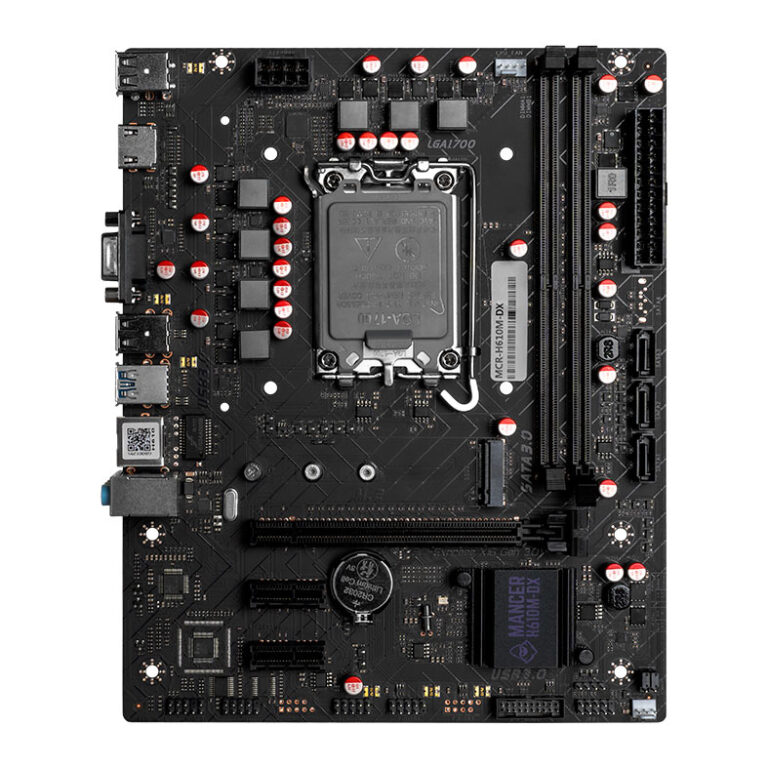Placa Mae Mancer H510M-DX, DDR4, LGA 1200, M-ATX, Chipset Intel H510 ...