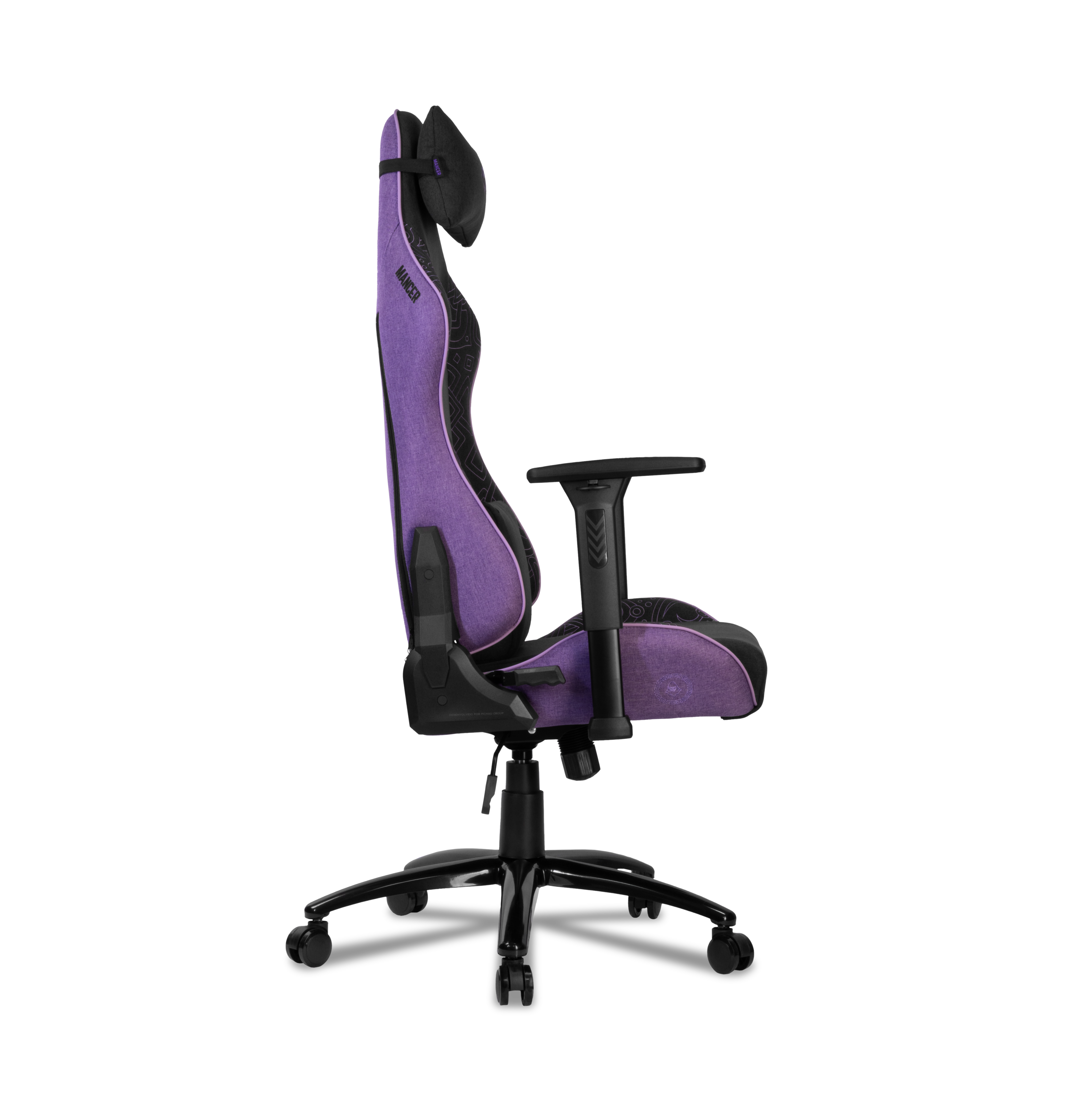 Cadeira Gamer Mancer Tyr C, Espuma Moldada, Braco 3D, Tecido, Preto e ...