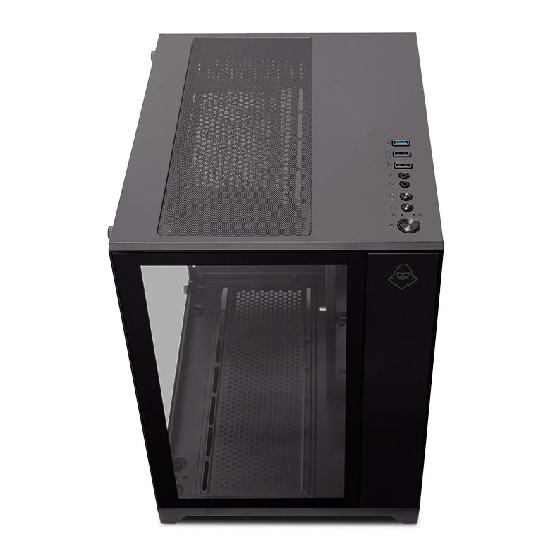 Gabinete Gamer Mancer CV100, Mid-Tower, Lateral De Vidro, Preto - Mancer