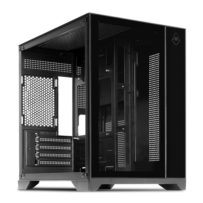 Gabinete Gamer Mancer CV100, Mid-Tower, Lateral De Vidro, Preto - Mancer