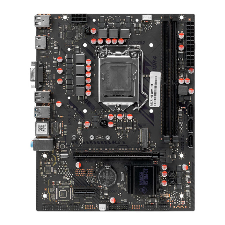 Placa Mae Mancer H610M-DX, DDR4, Socket LGA1700, M-ATX, Chipset Intel ...